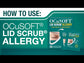 OCuSOFT Lid Scrub Allergy Eyelid Cleanser (30 Wipes) – Bye Dry Eyes