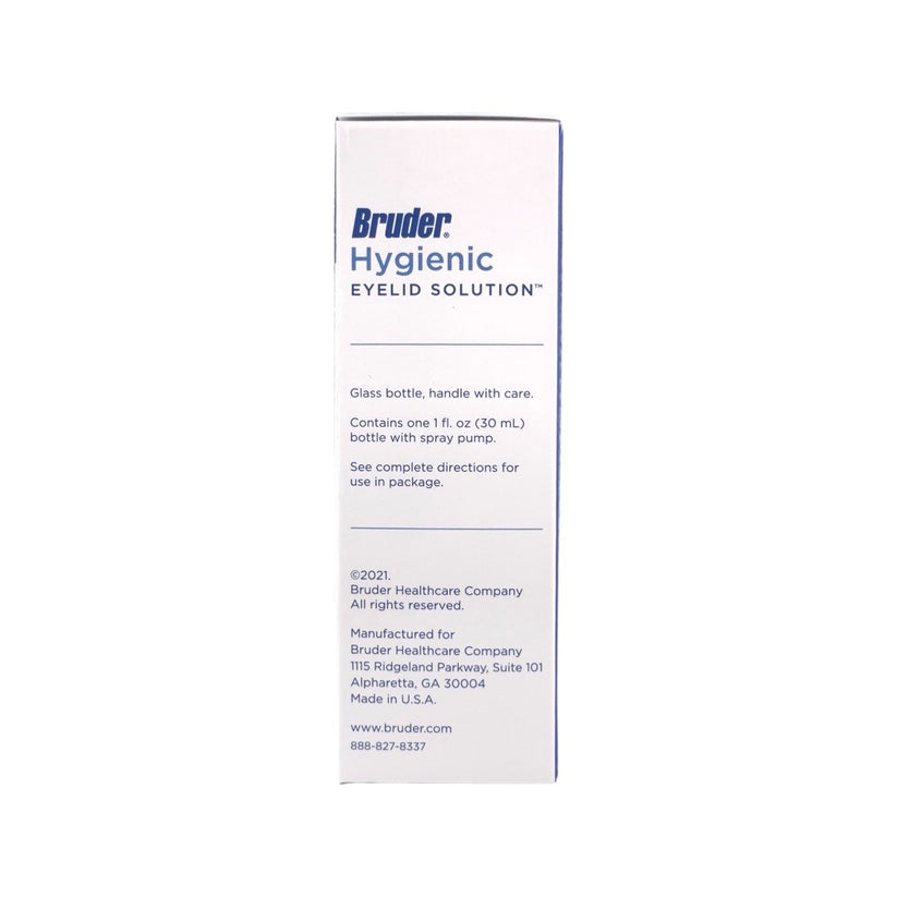 Bruder Hypochlorous Hygienic Eyelid Solution (1oz & 2oz bottles) – Bye ...