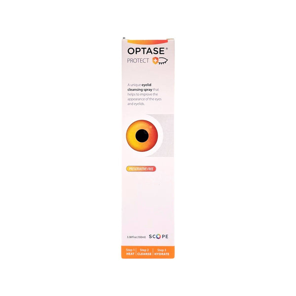 Optase PROTECT Eyelid Hypochlorous Cleansing Spray (100ml) – Bye Dry Eyes